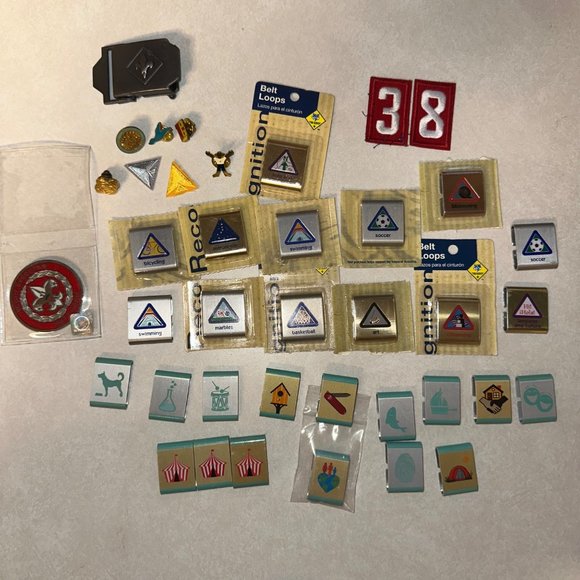 Scouting America | Accessories | Bundle Lot Of Bsa Boy Cub Scouts Belt ...